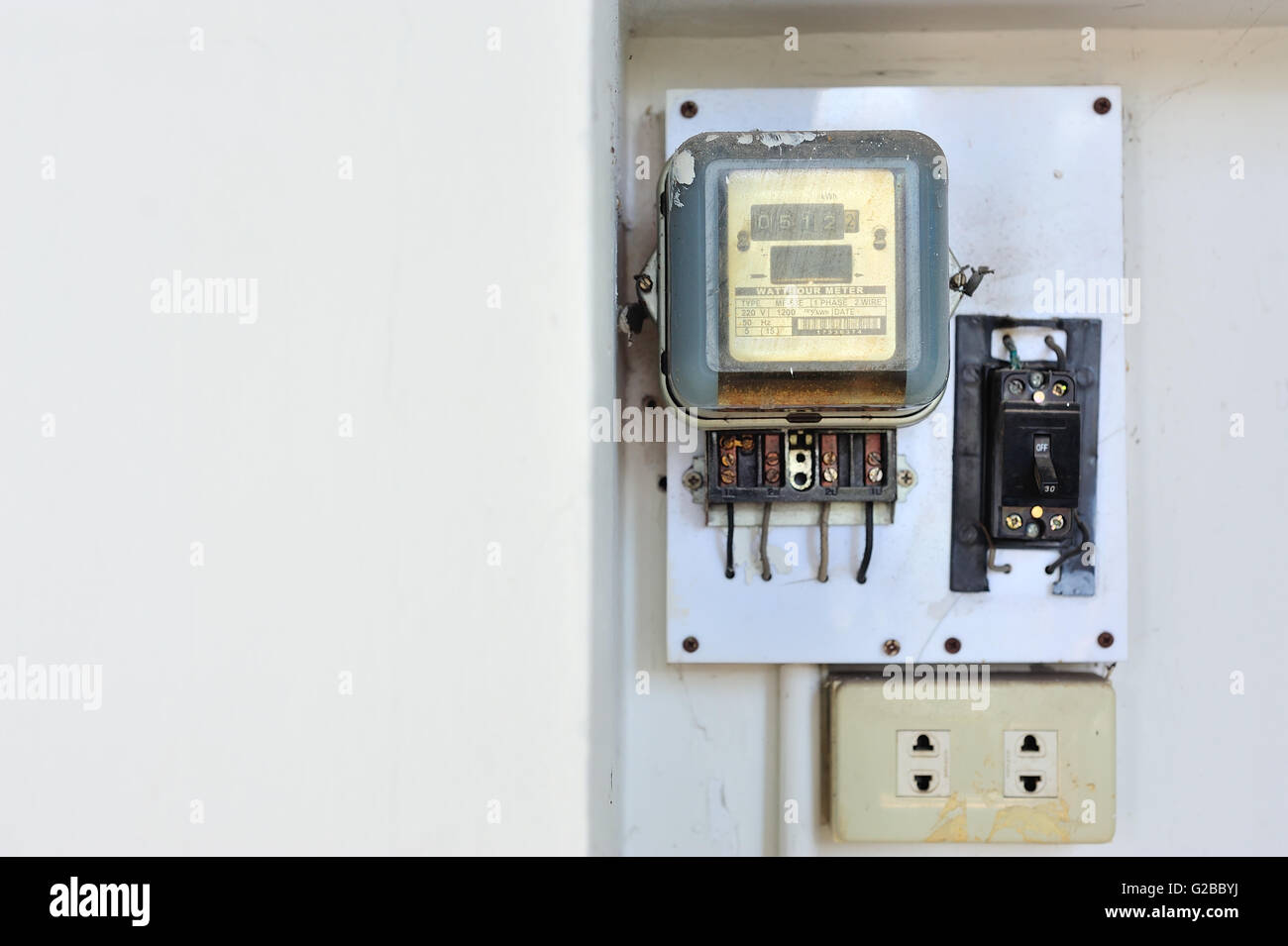 Electrical smart meter hi-res stock photography and images - Alamy