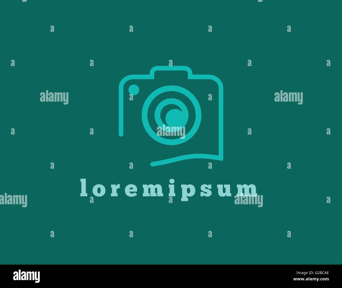 Abstract camera logo. Vector logotype design Stock Vector Image & Art ...