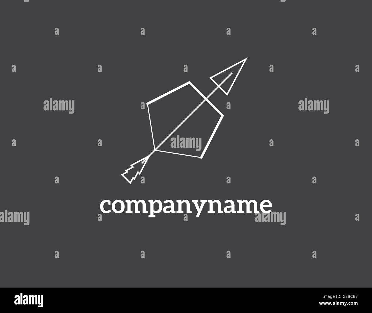 Bow technology logo hi-res stock photography and images - Alamy