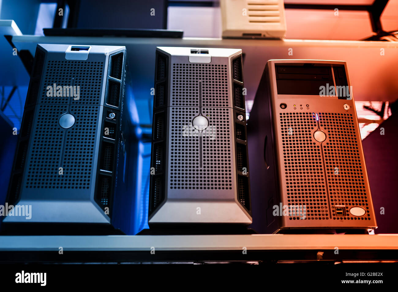 An Network servers in data room Stock Photo - Alamy