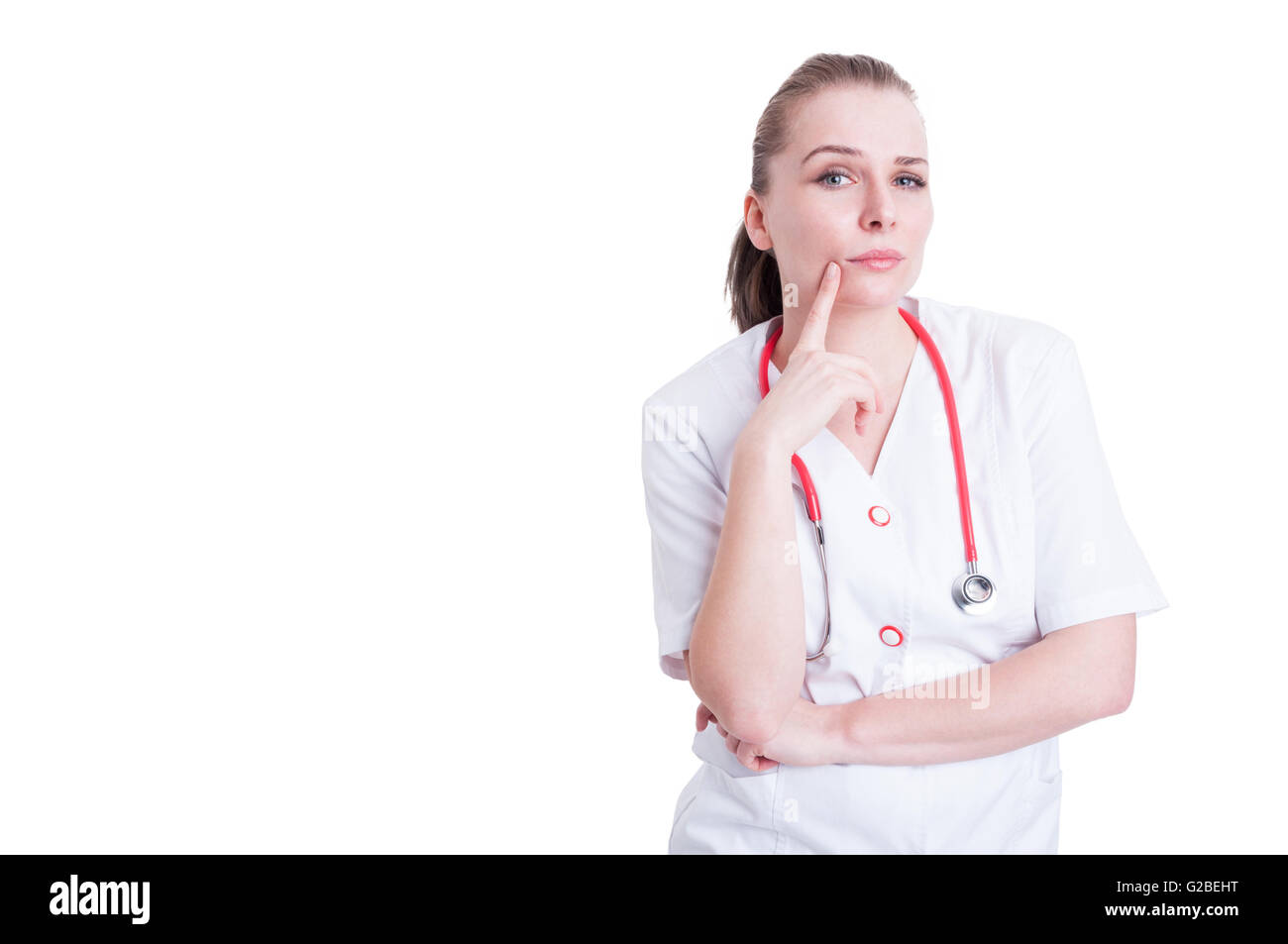 Doctor meditating Cut Out Stock Images & Pictures - Alamy