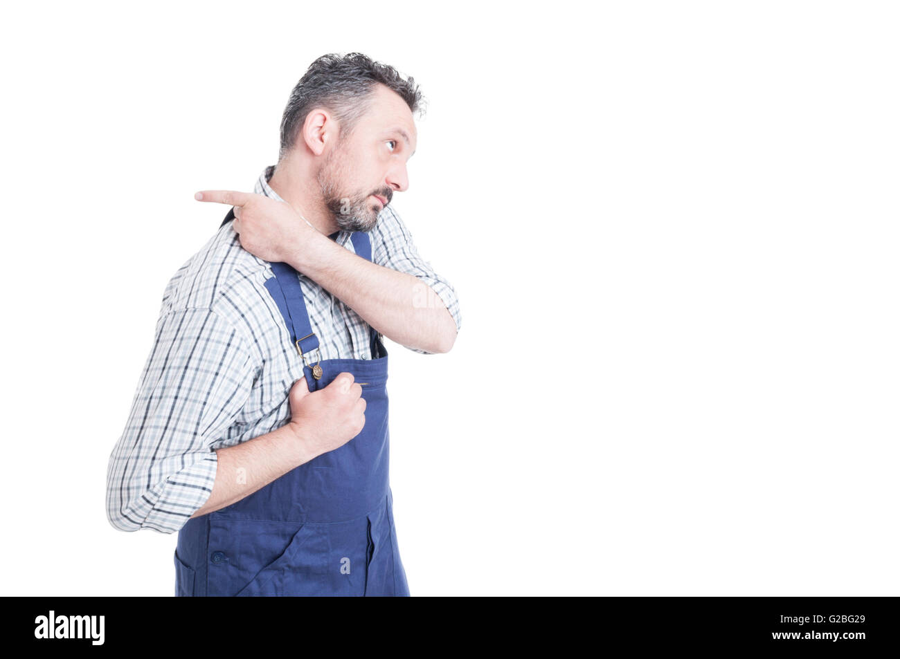 Worker wearing safety overalls hi-res stock photography and images - Alamy