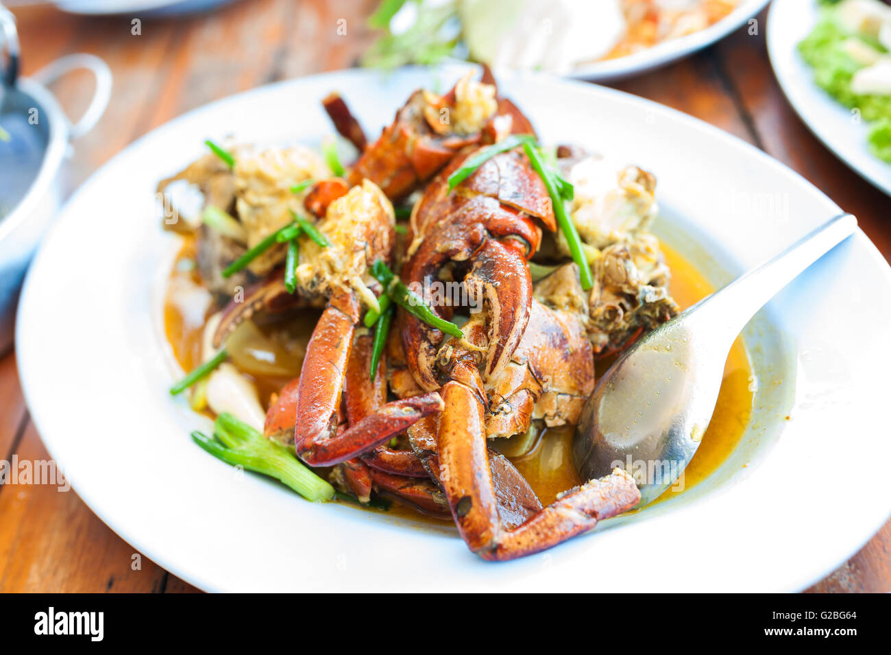 Crab In Curry Powder High Resolution Stock Photography and Images - Alamy
