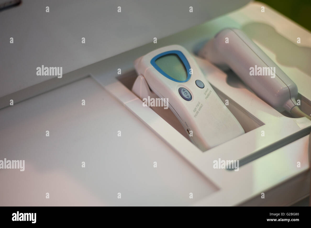 An Skin tester for people healthy Stock Photo - Alamy