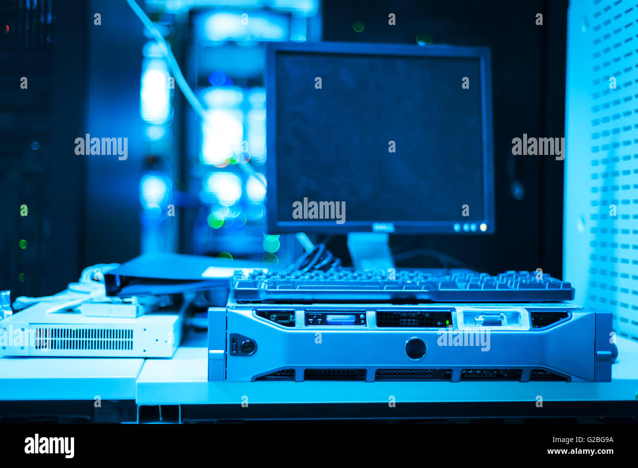 An Network servers in data room Stock Photo - Alamy