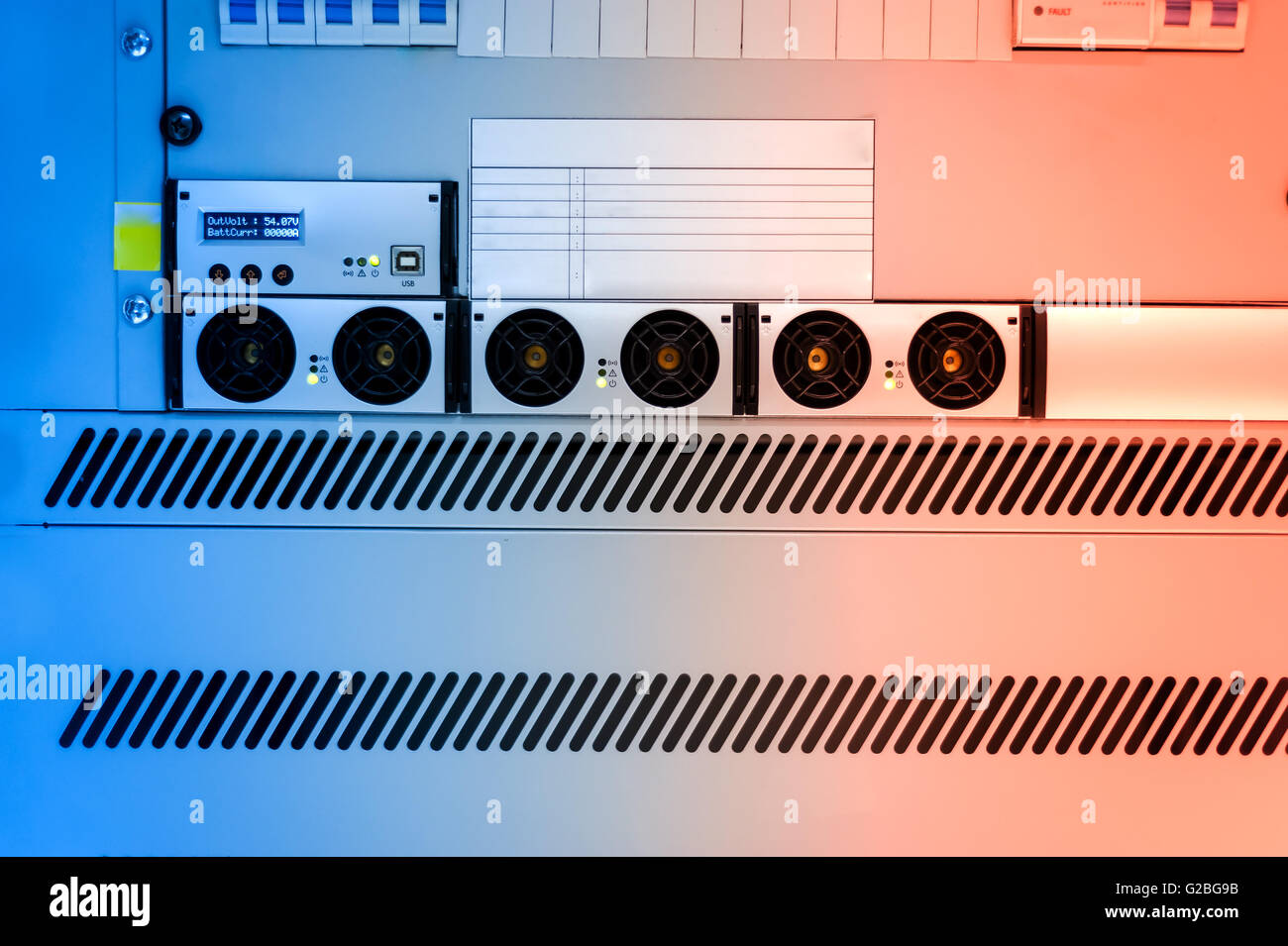 Core switch technology in network room place Stock Photo - Alamy