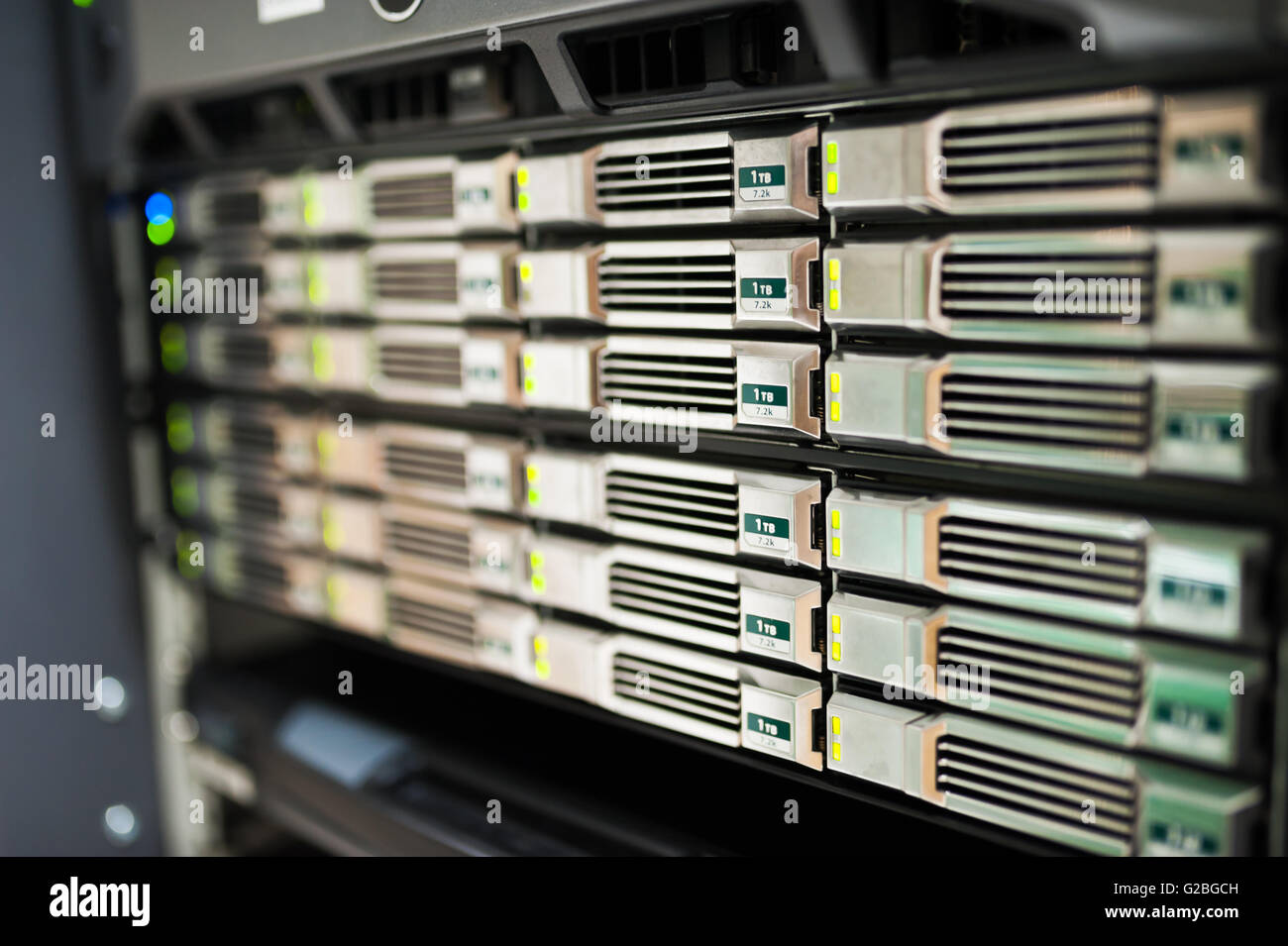 An Network servers in data room Stock Photo - Alamy