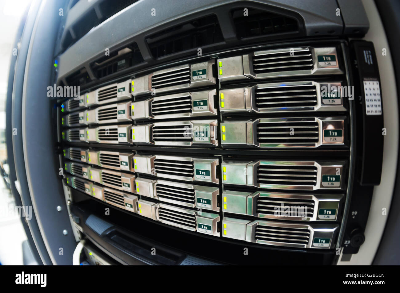 An Network servers in data room Stock Photo - Alamy