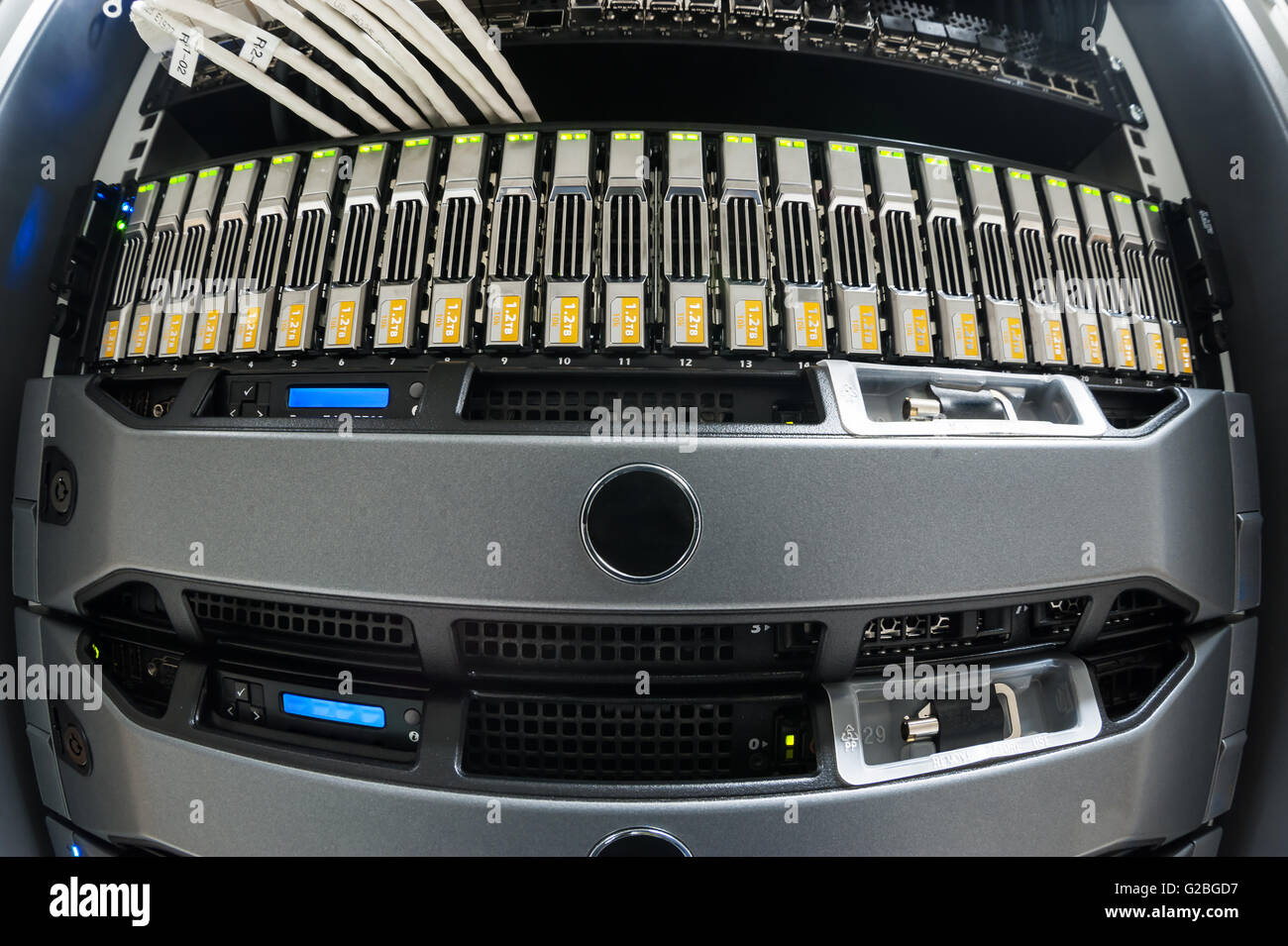An Network servers in data room Stock Photo - Alamy