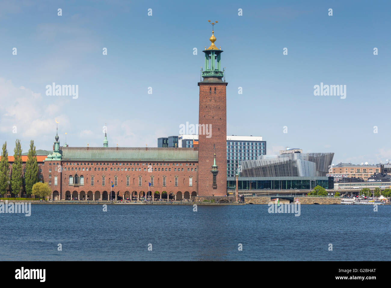 City Hall in Stockholm, Scandinavia, Sweden, Europe Stock Photo - Alamy
