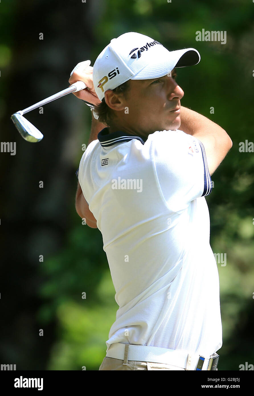 France's Benjamin Hebert during day two of the BMW PGA Championship at ...