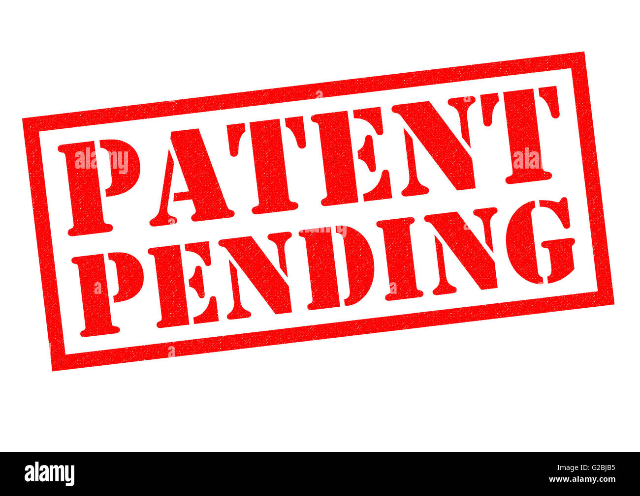 PATENT PENDING red Rubber Stamp over a white background Stock Photo - Alamy
