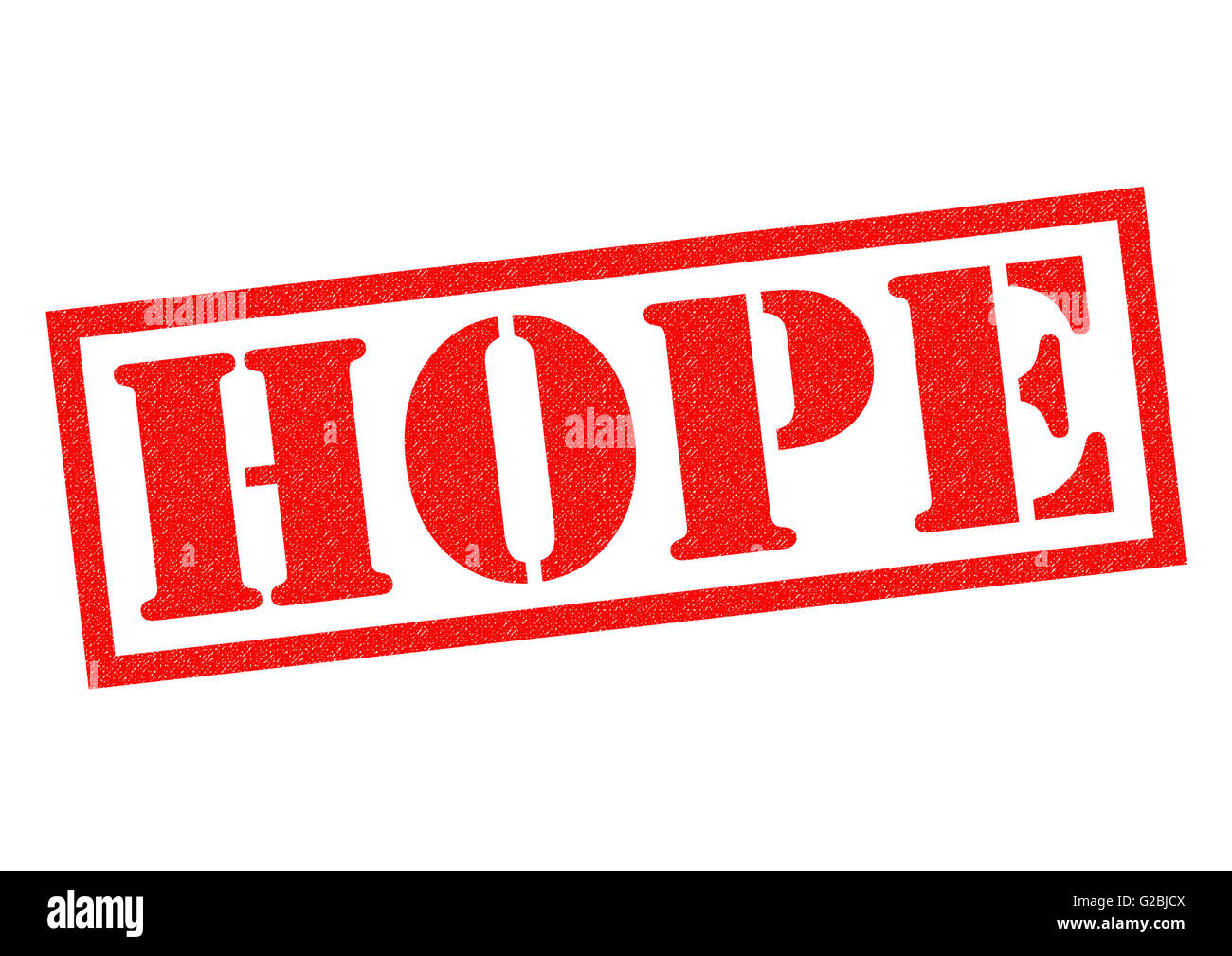 HOPE red Rubber Stamp over a white background Stock Photo - Alamy