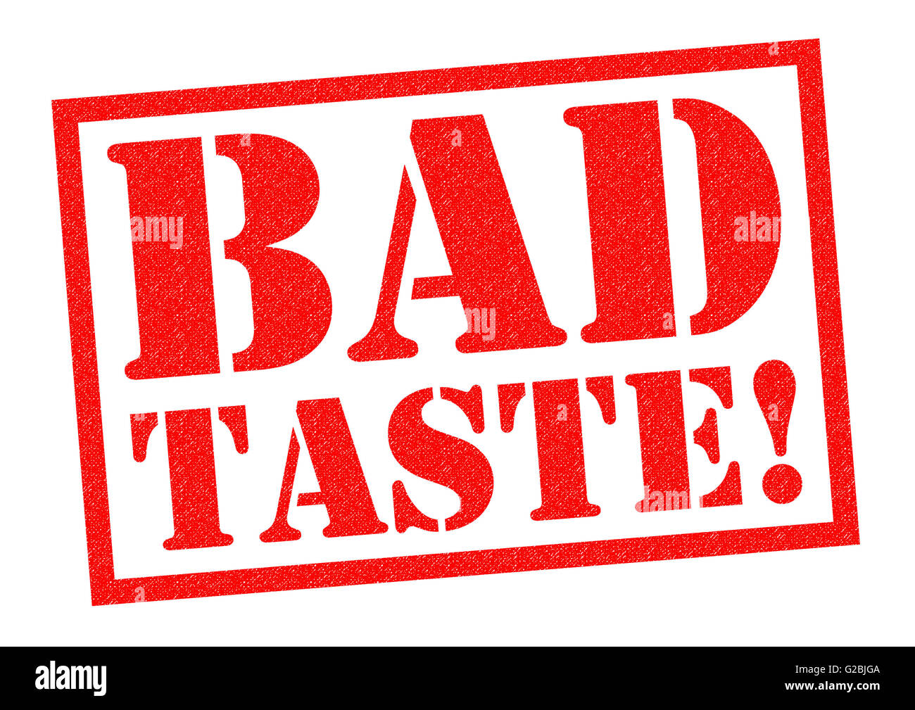 Tasteless hi-res stock photography and images - Alamy