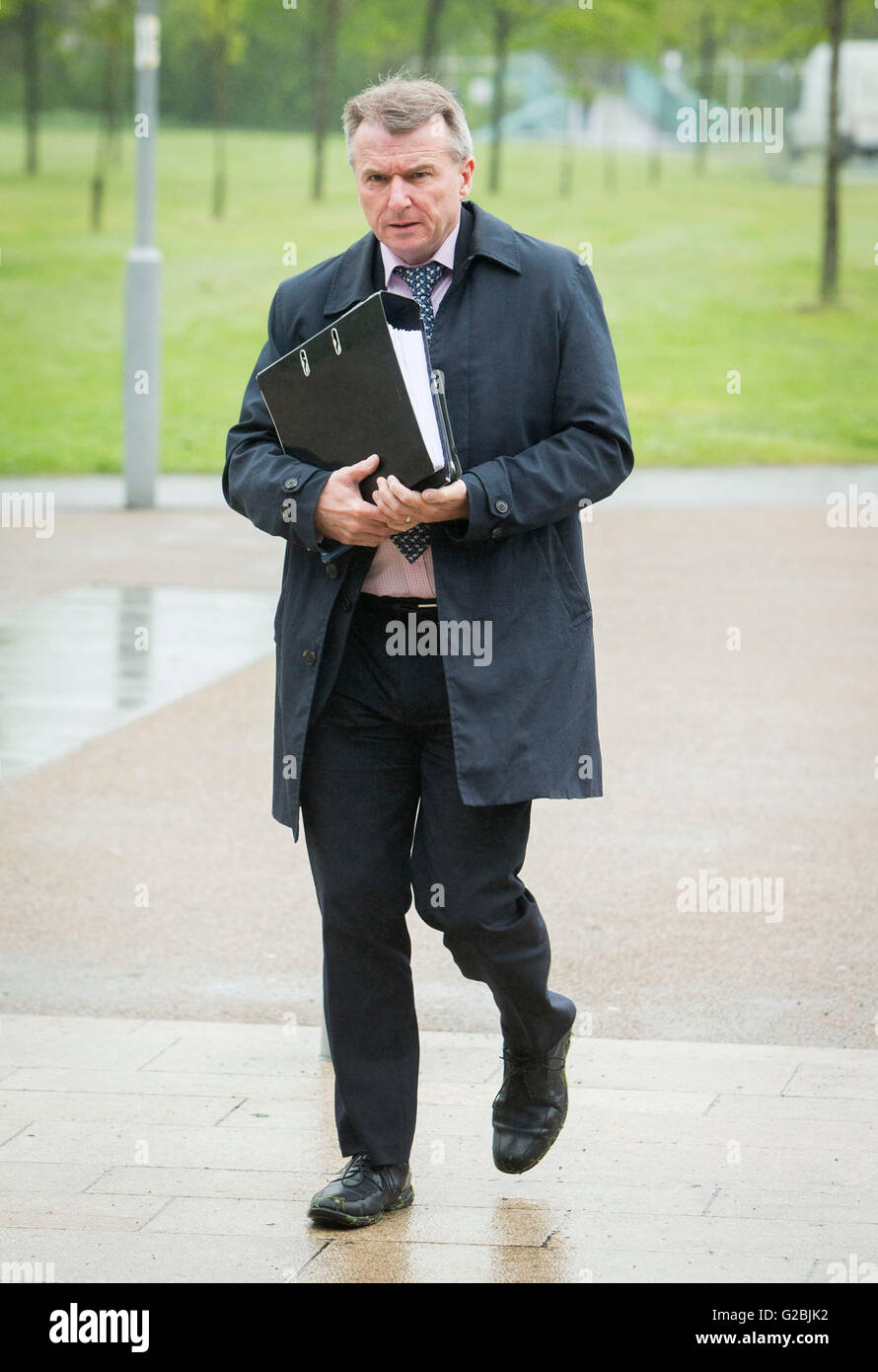 Brian mcconnachie qc representing rachael hi-res stock photography and ...