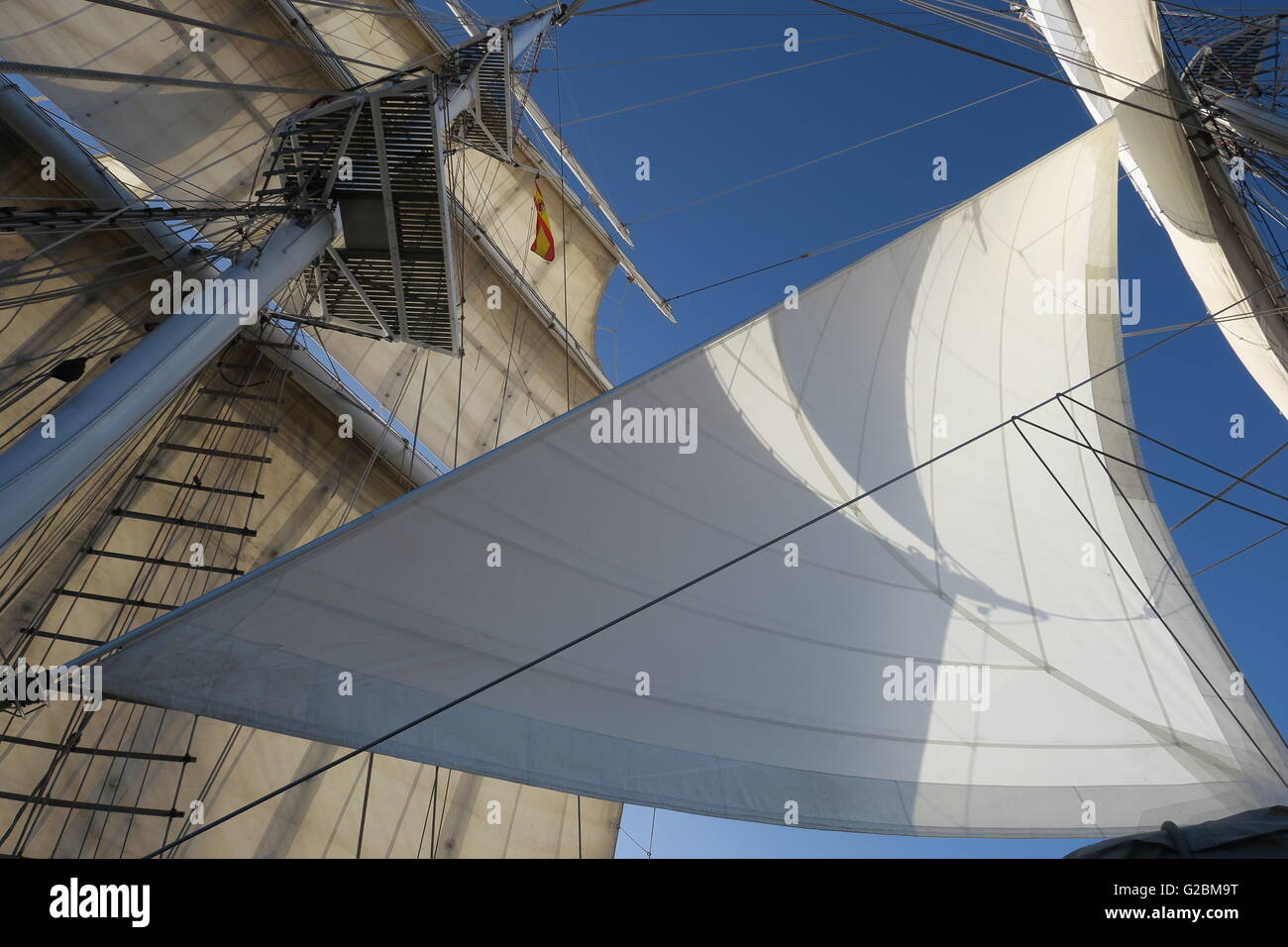 The Jubilee Sailing Trust's square rigged Sail Training Ship Lord ...