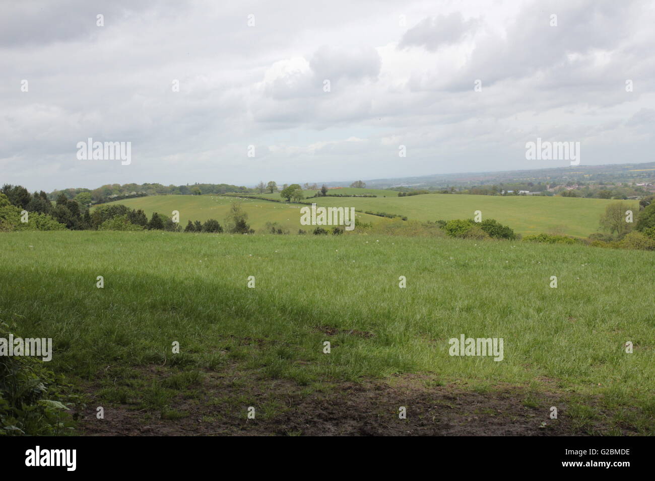 English Countryside and farm land Stock Photo - Alamy
