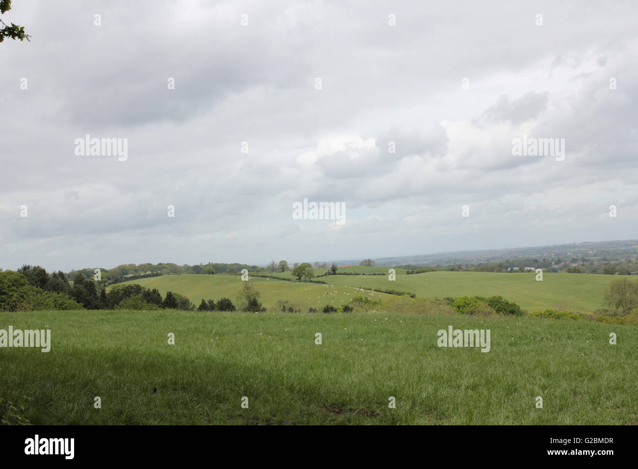 English Countryside and farm land Stock Photo - Alamy