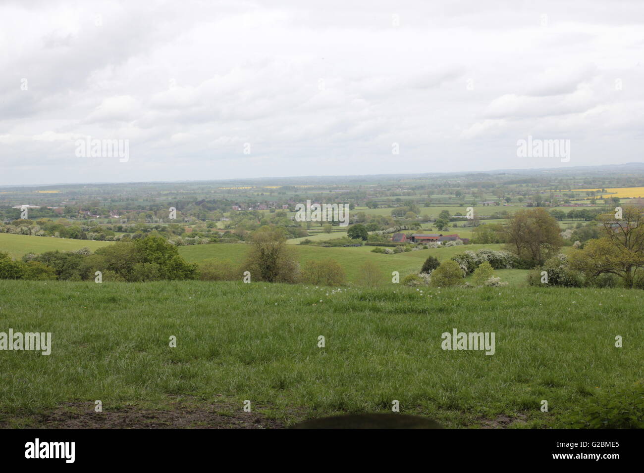 English Countryside and farm land Stock Photo - Alamy
