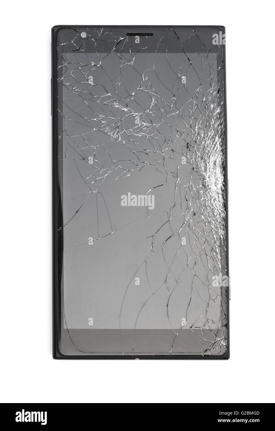 Top view broken smart hi-res stock photography and images - Alamy