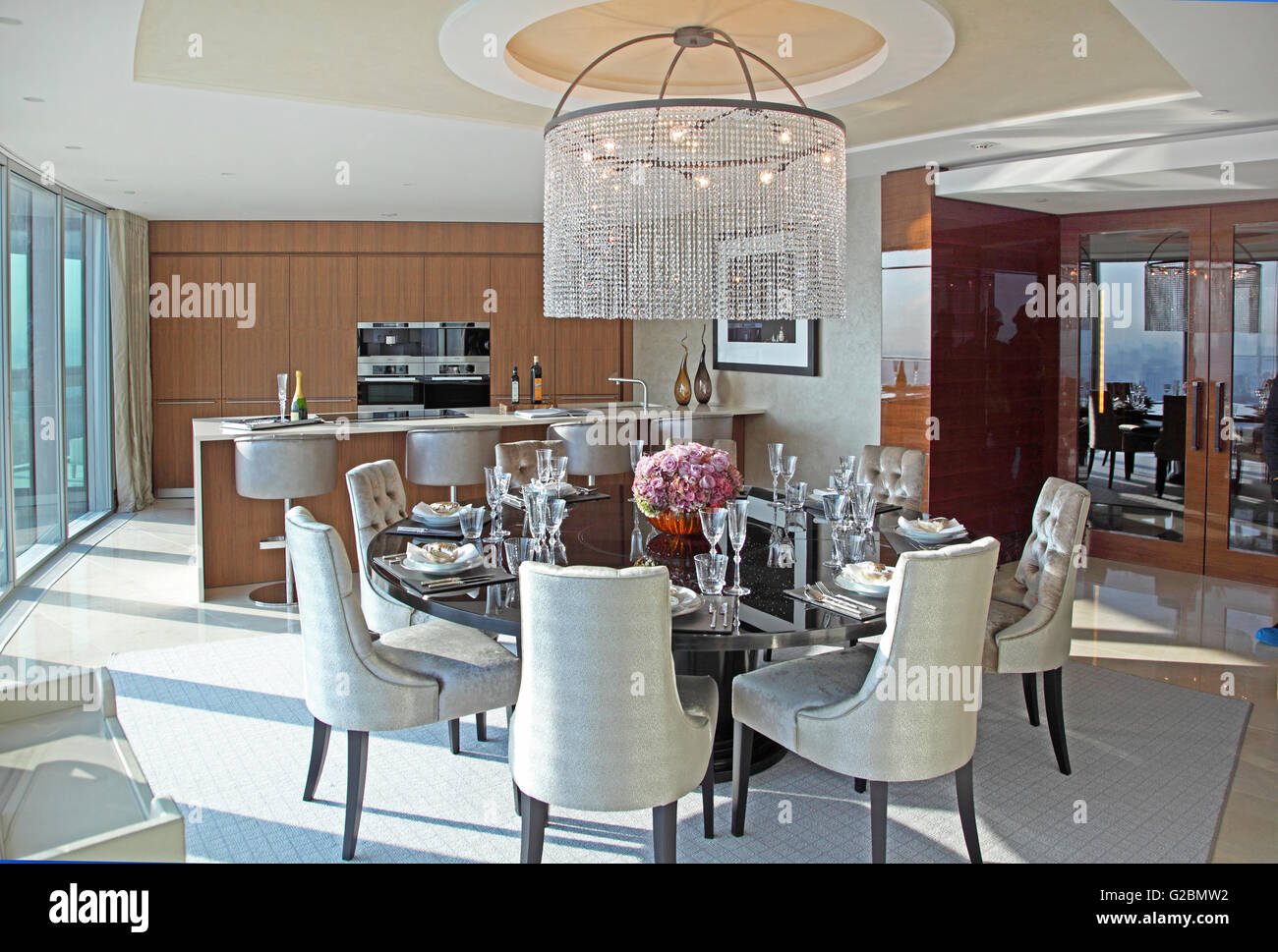 High rise apartment interior hi-res stock photography and images - Alamy