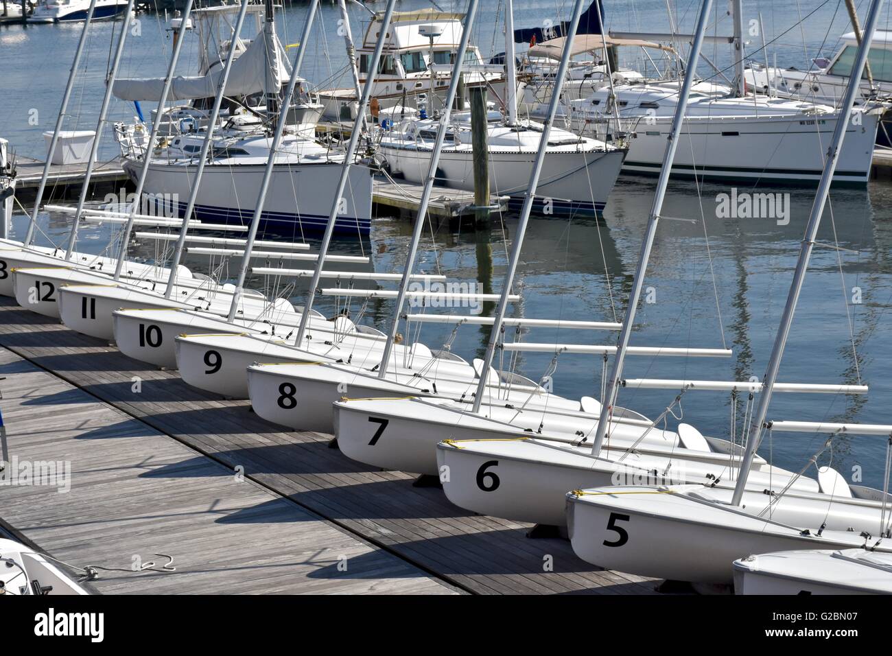Numbered sail boats hi-res stock photography and images - Alamy