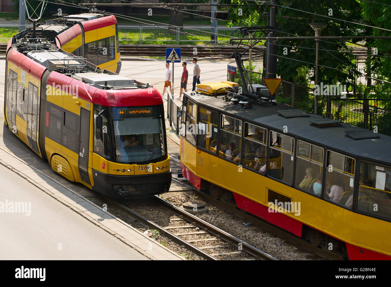 Pesa Tram High Resolution Stock Photography and Images - Alamy