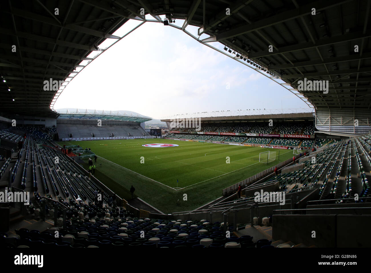 A general view of the stadium before the International Friendly between ...