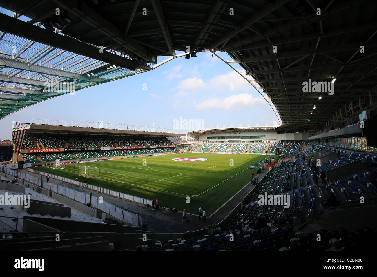 A general view of the stadium before the International Friendly between ...