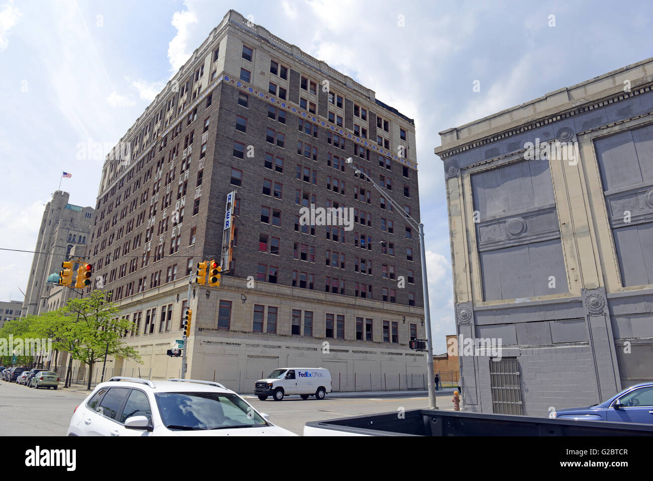 Many commercial and residential buildings of the city are being ...