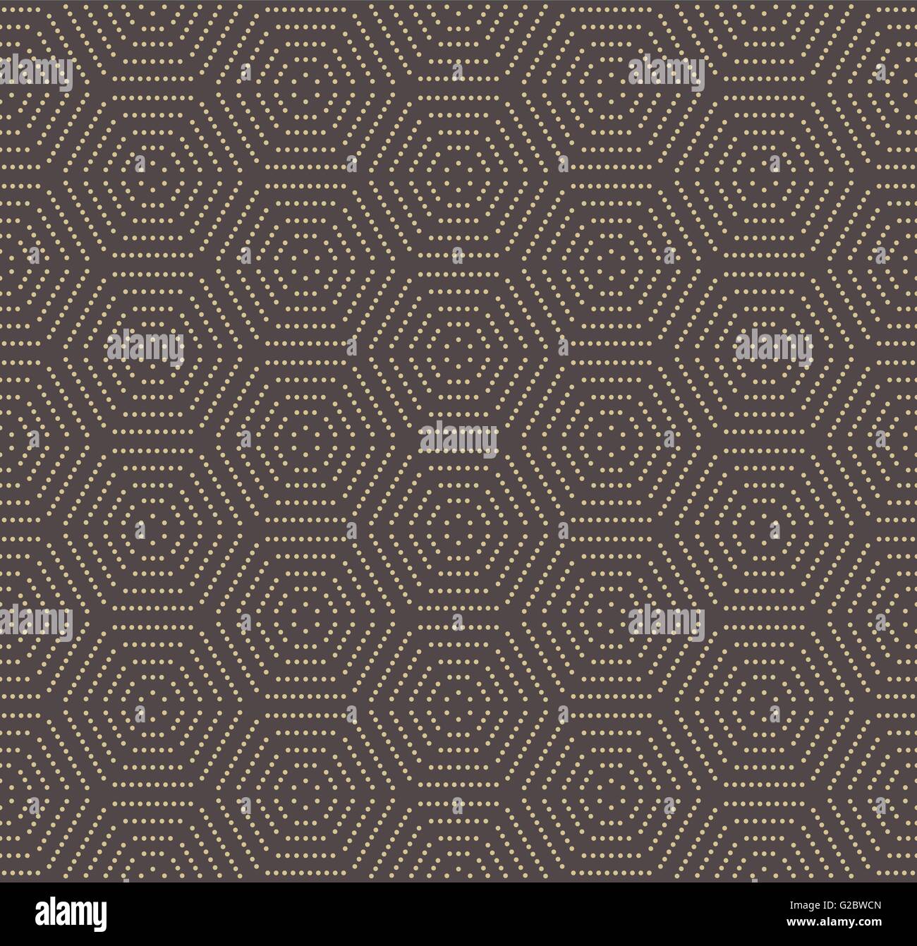 Seamless Abstract Vector Pattern With Hexagons Stock Vector Image & Art ...