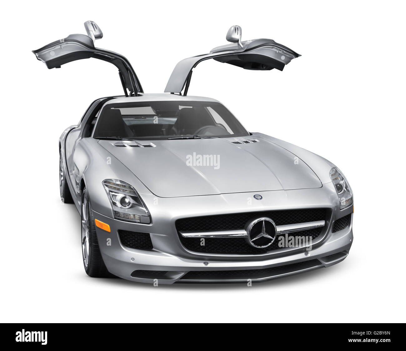 Mercedes Sls Amg Cut Out Stock Images & Pictures - Alamy