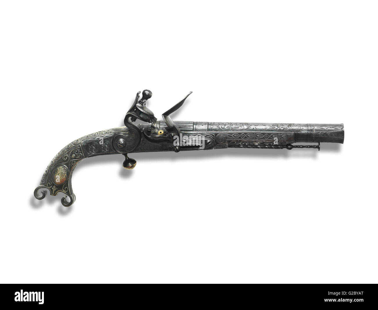 Flintlock Pistol Cut Out Stock Images & Pictures - Alamy