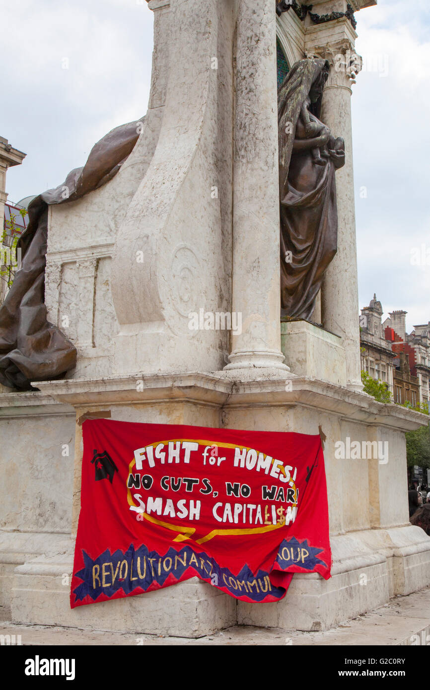 Fight for Homes No cuts, No War Smash Capitalism, Revolution communist ...