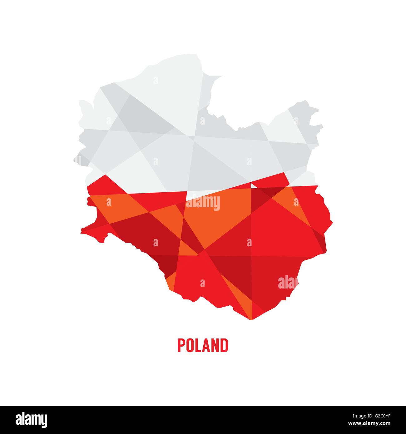 Map of poland hi-res stock photography and images - Alamy