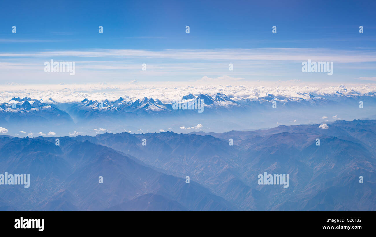 Andes from airplane hi-res stock photography and images - Alamy