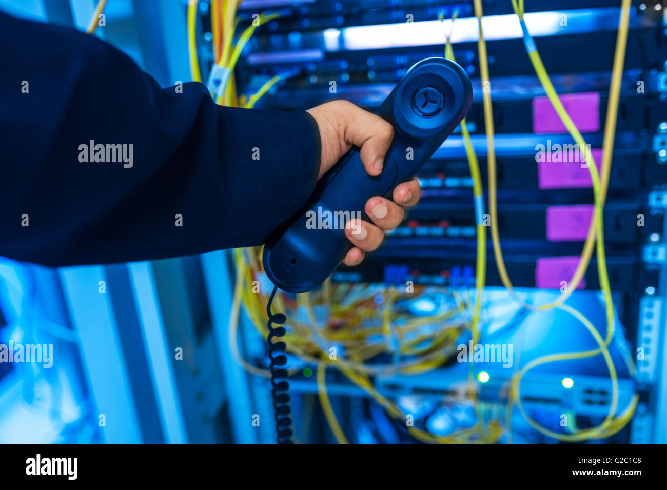 Security room call hi-res stock photography and images - Alamy
