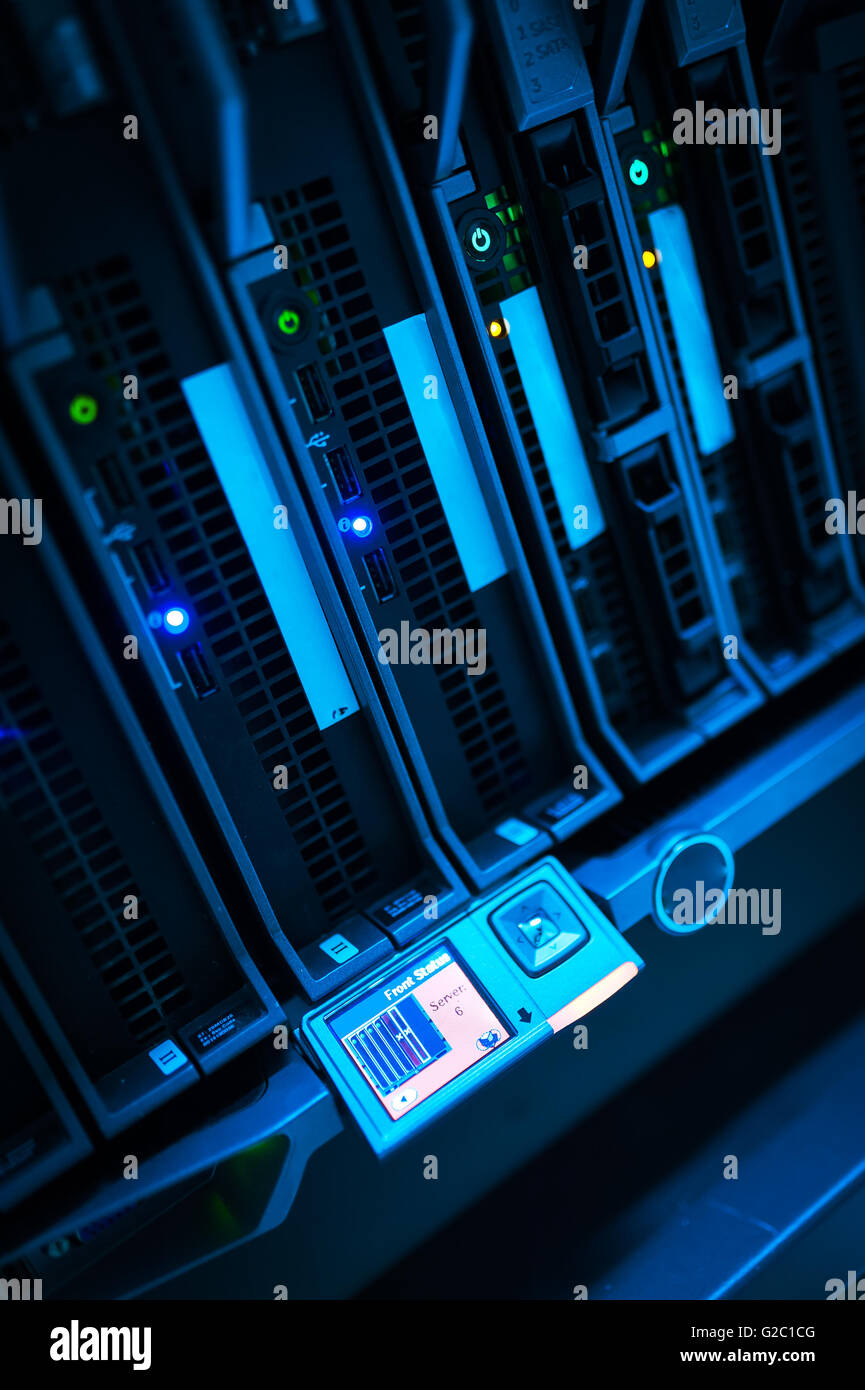 Servers rack in data center hi-res stock photography and images - Alamy