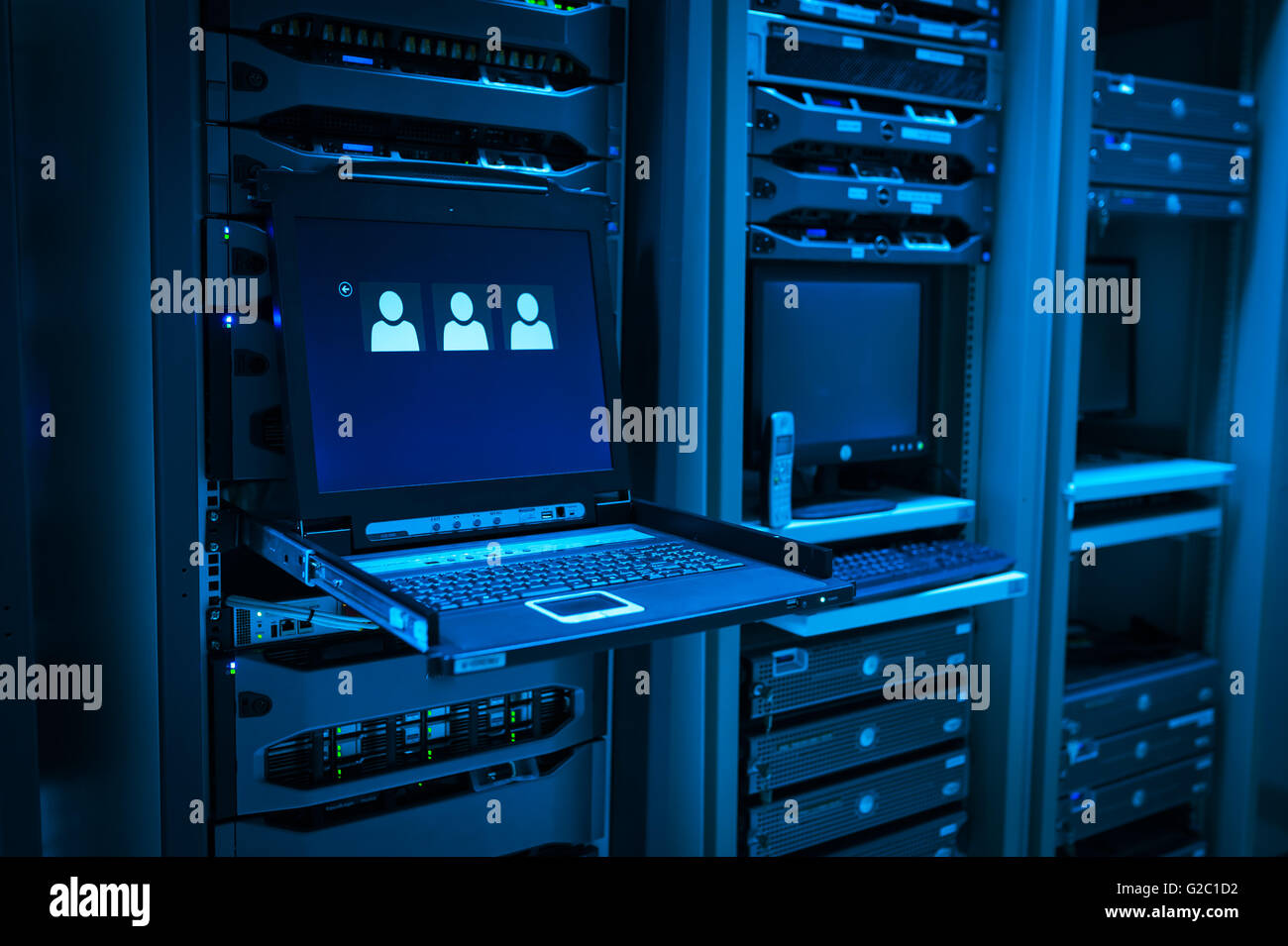 Servers rack in data center hi-res stock photography and images - Alamy