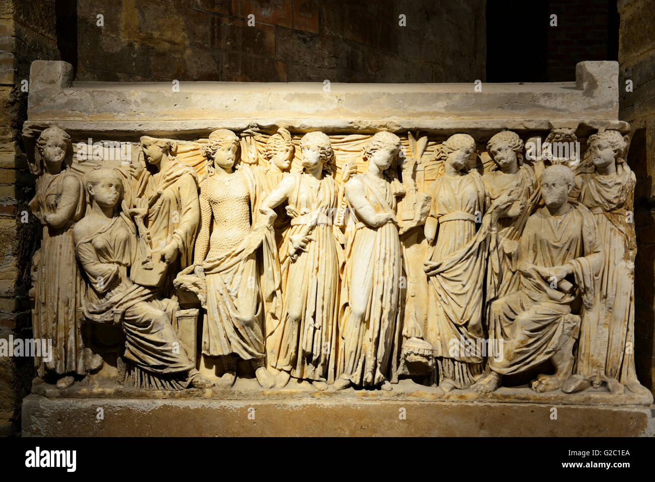 Crypt of Palermo Cathedral (Our Lady of the Assumption) in Piazza Sett ...