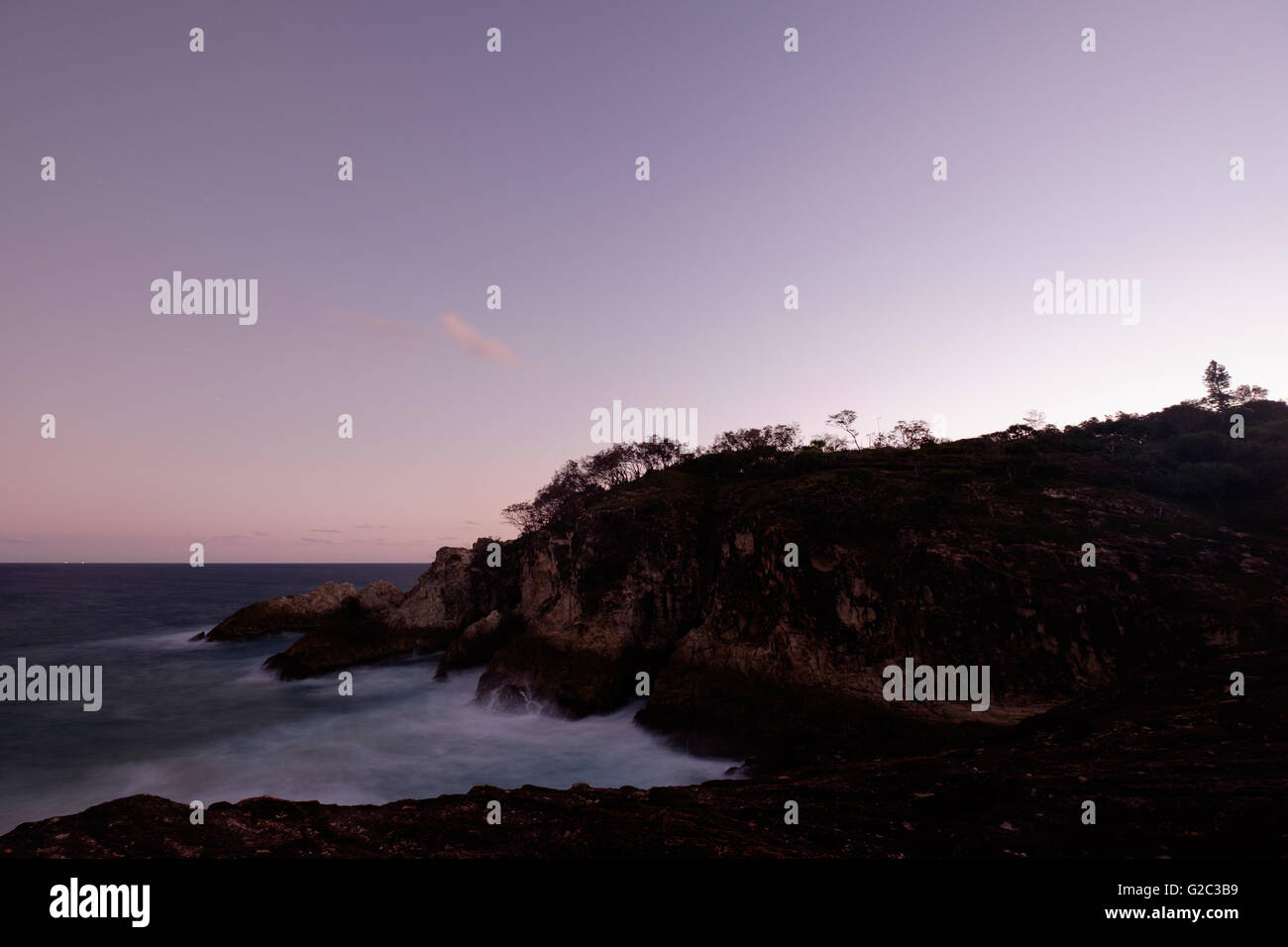 Dusk at North Gorge, Point Lookout Stock Photo - Alamy