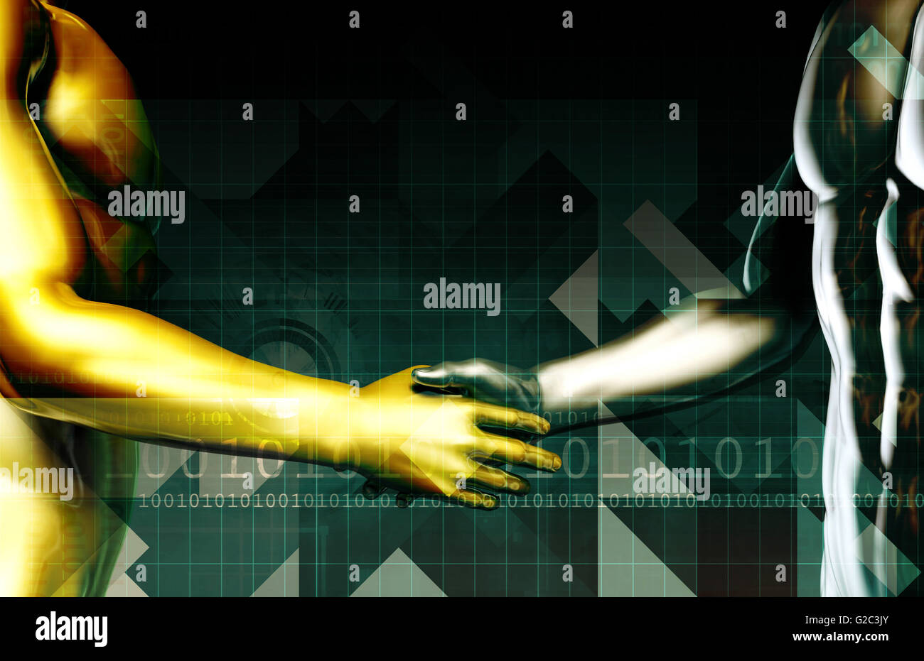 Business meeting between two hi-res stock photography and images - Alamy