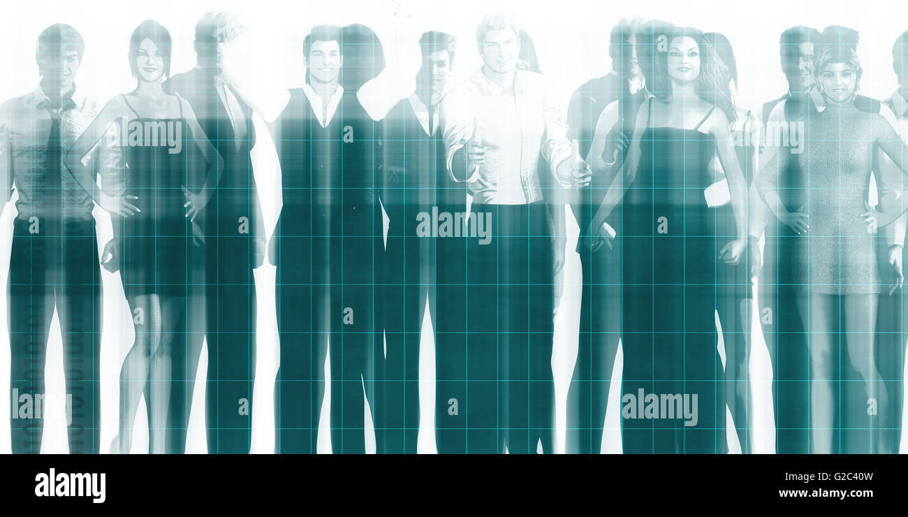 Personnel Management as a Presentation Background Art Stock Photo - Alamy