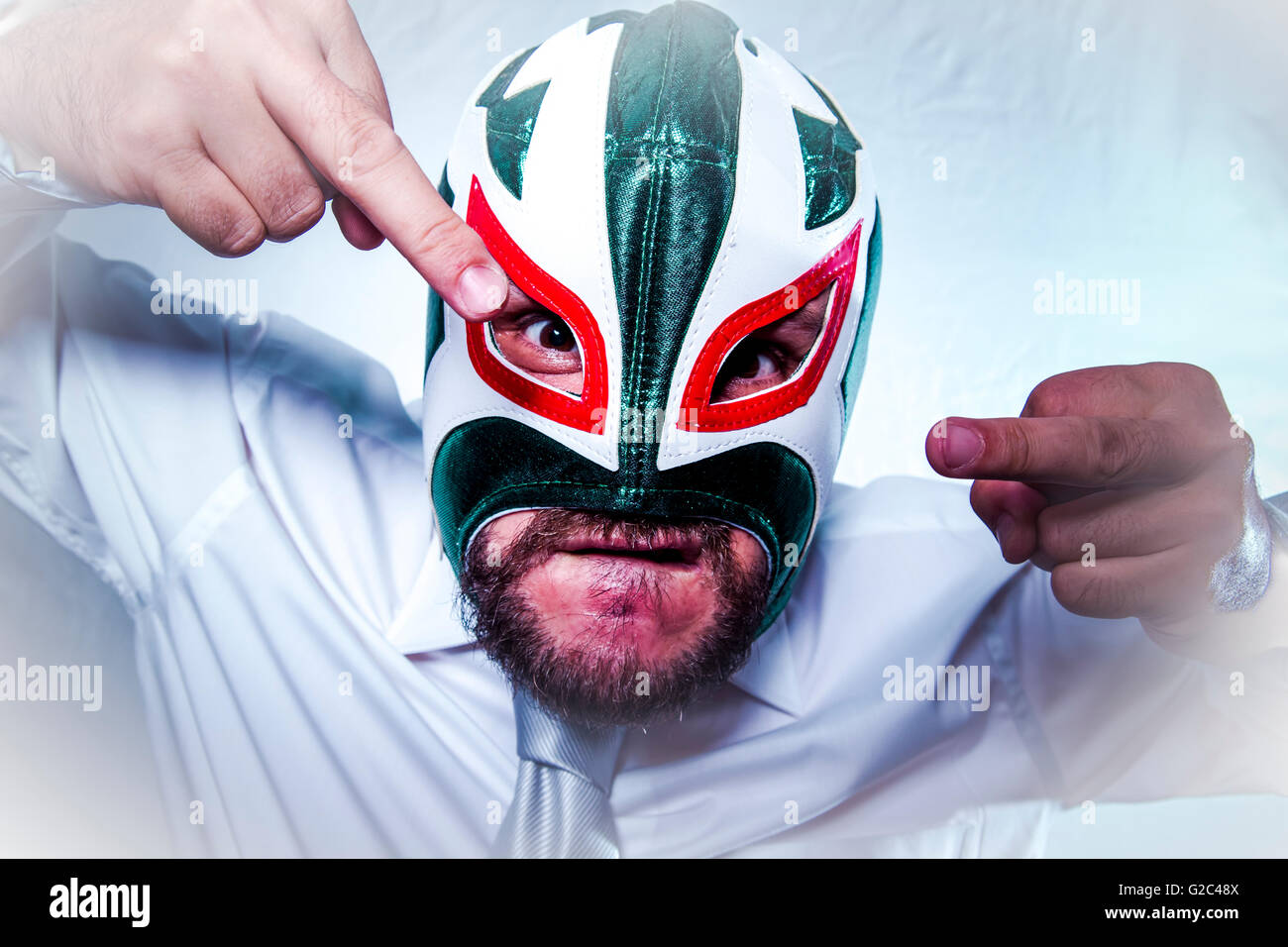 Portrait shocked hispanic businessman upset hi-res stock photography ...