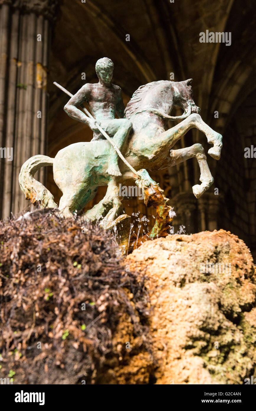 St George Dragon Sculpture High Resolution Stock Photography and Images ...