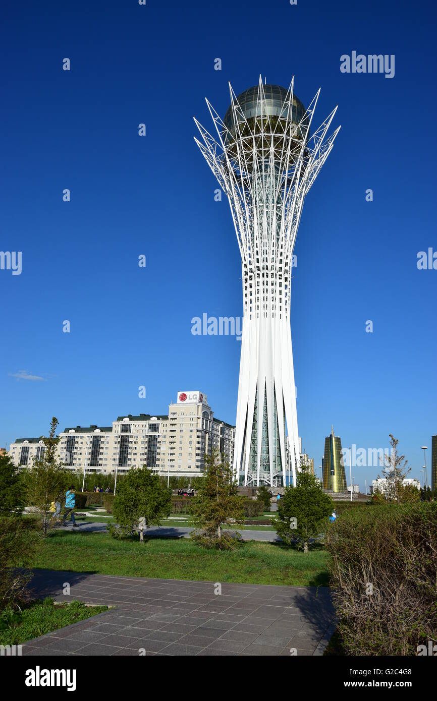 Baiterek monument hi-res stock photography and images - Alamy