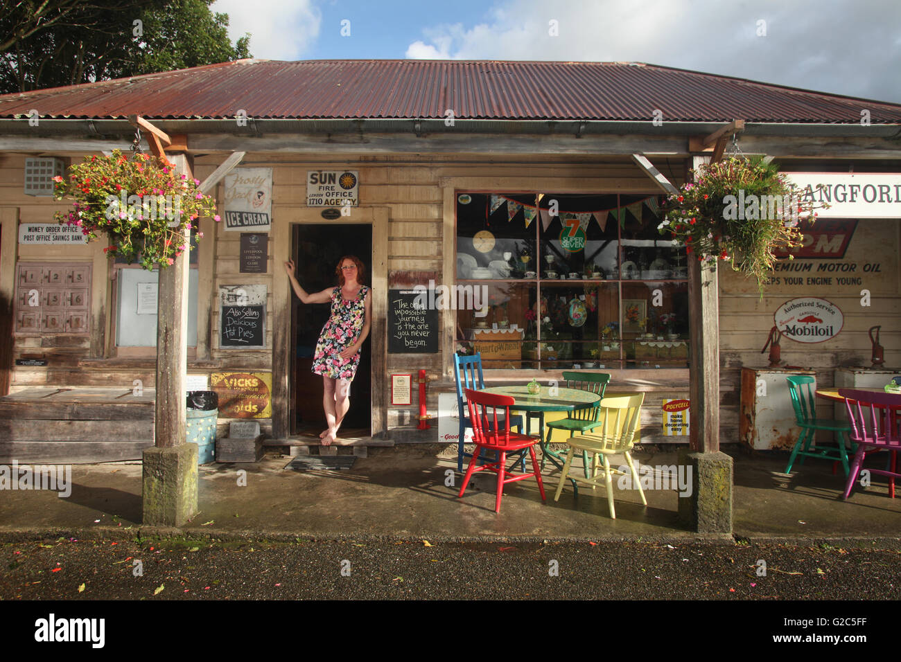 The Langford Store, Bainham, Golden Bay, New Zealand Stock Photo - Alamy