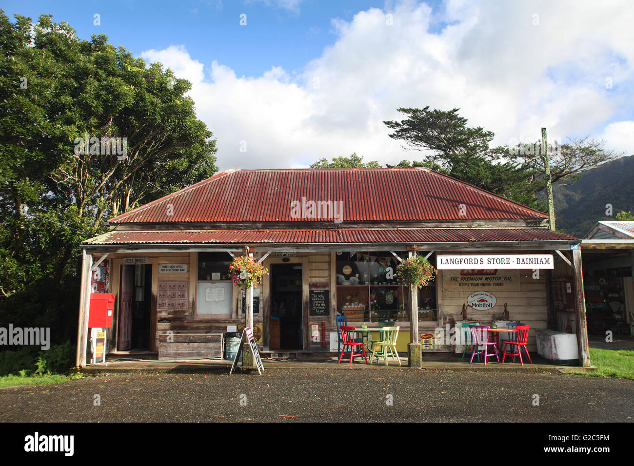 The Langford Store, Bainham, Golden Bay, New Zealand Stock Photo - Alamy