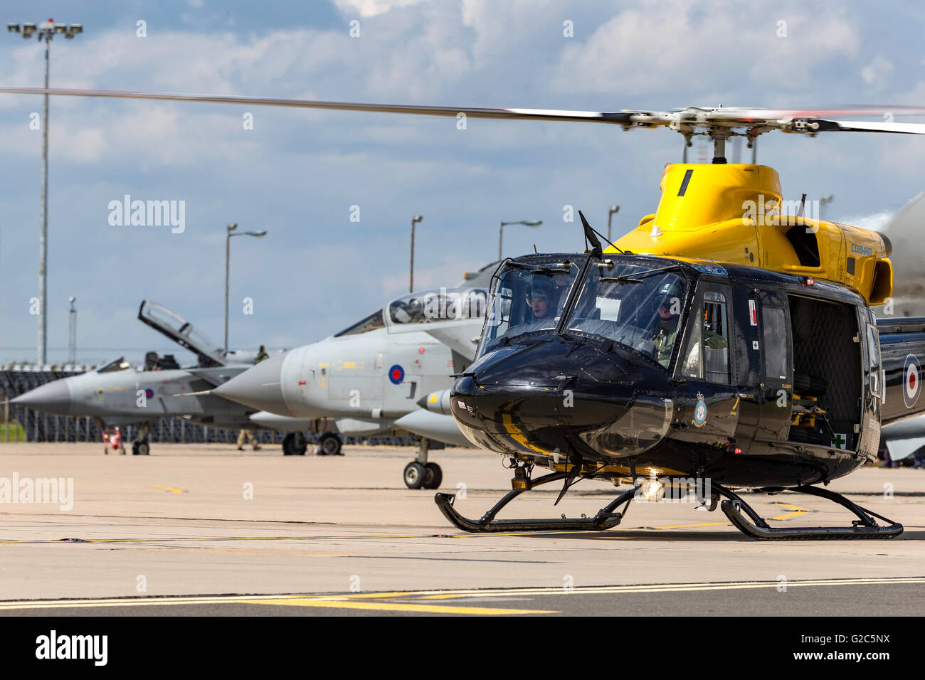 Royal Air Force (RAF) Bell 412EP Helicopter ZJ235 from the Defence ...