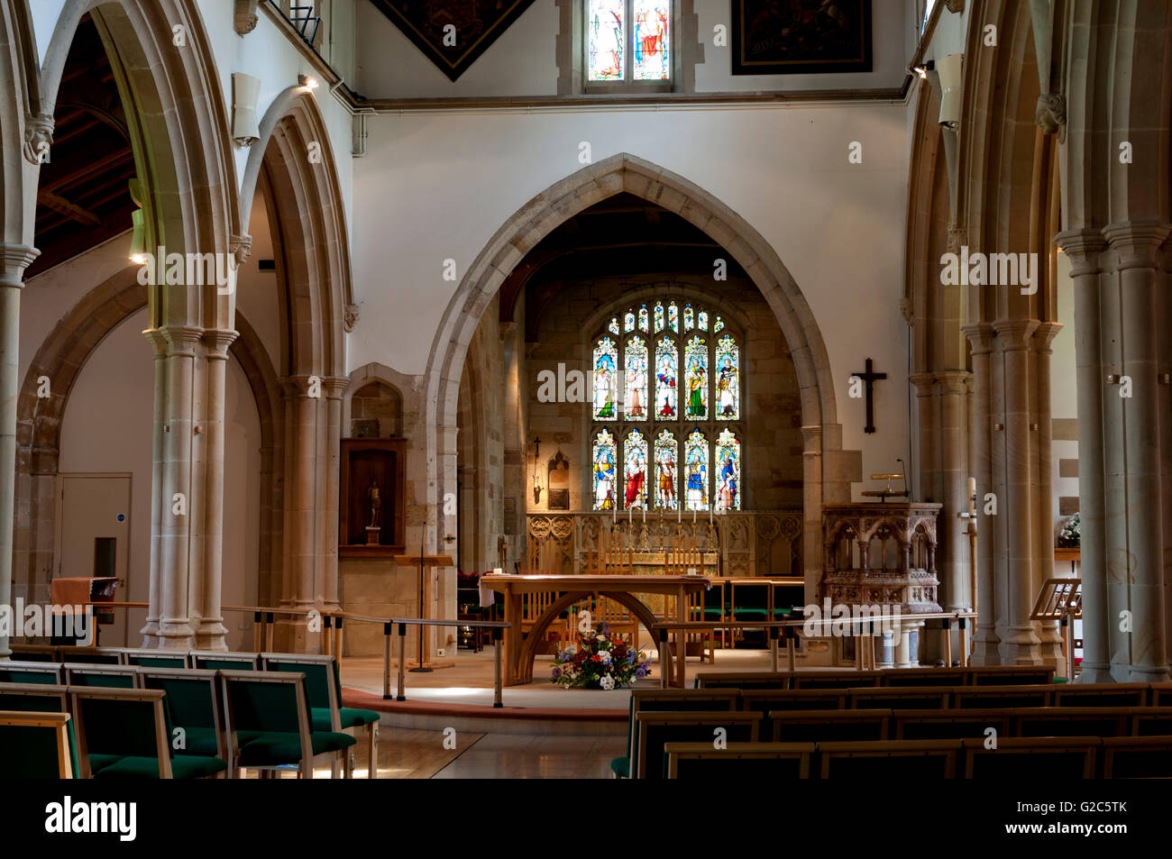 St. John the Baptist Church, Beeston, Nottinghamshire, England, UK ...